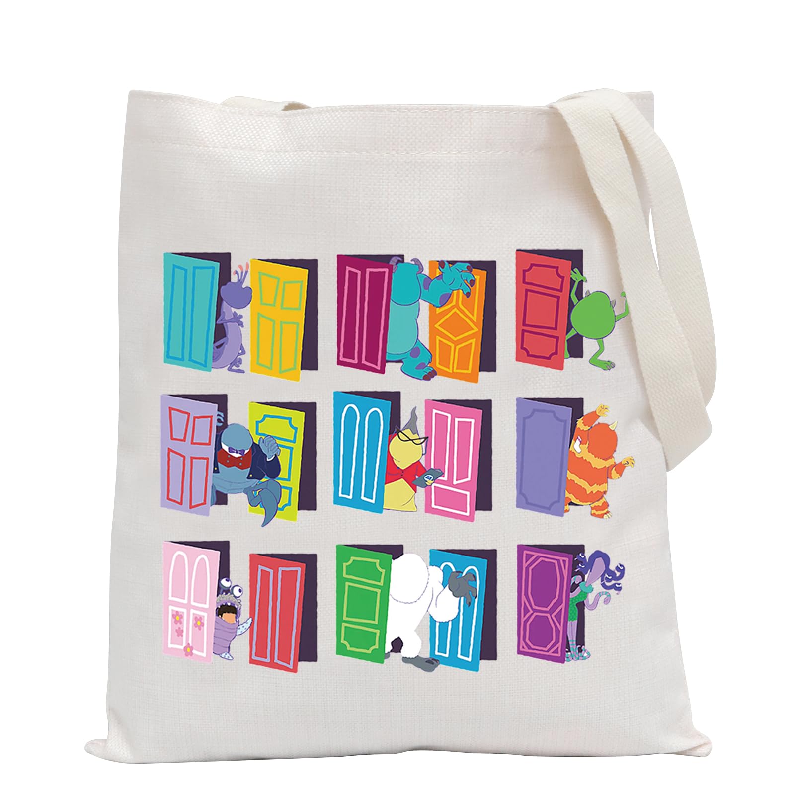 Snapklik.com : POFULL Monster Cartoon Movie Inspired Tote Bag Cartoon ...