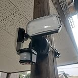 Amazon | オーム電機monban 防犯センサーライト 2灯 リチウム充電池式 2000ルーメン 人感センサー LS-B312 07-8802 OHM | セキュリティ・センサーライト