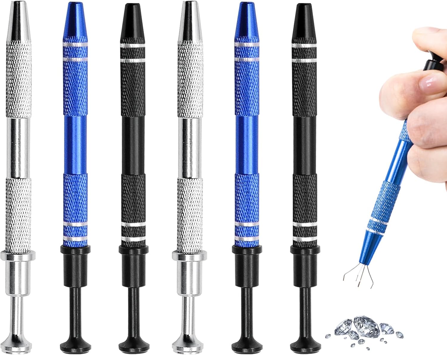 Amazon.com: GTILE 6 Pcs Piercing Ball Grabber Tool, Jeweler’s Pick Up ...