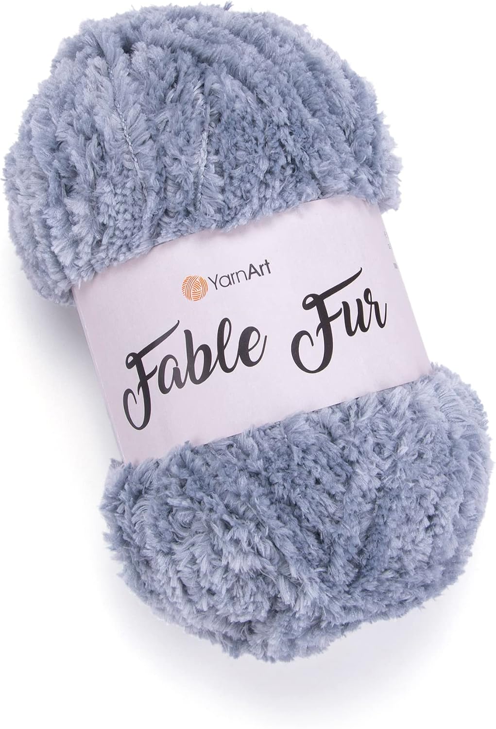 Amazon.com: YarnArt Fable Fur Yarn – 1 Skein (100g), Chunky Faux Fur ...