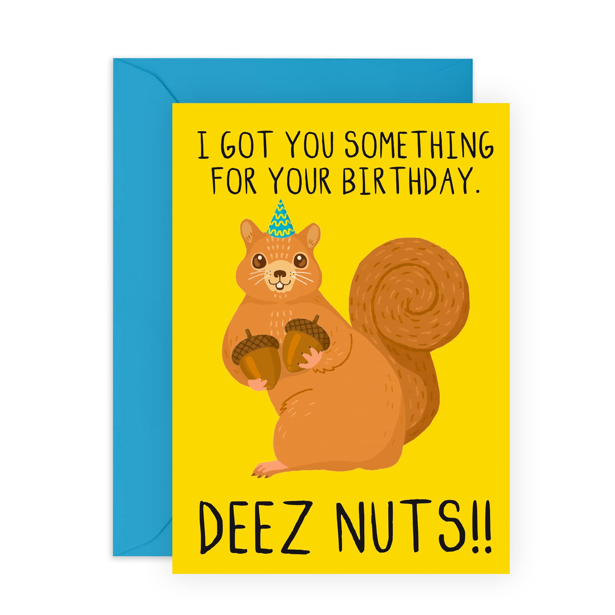 Amazon.com : CENTRAL 23 Funny Birthday Cards For Men Women - Deez Nutz ...