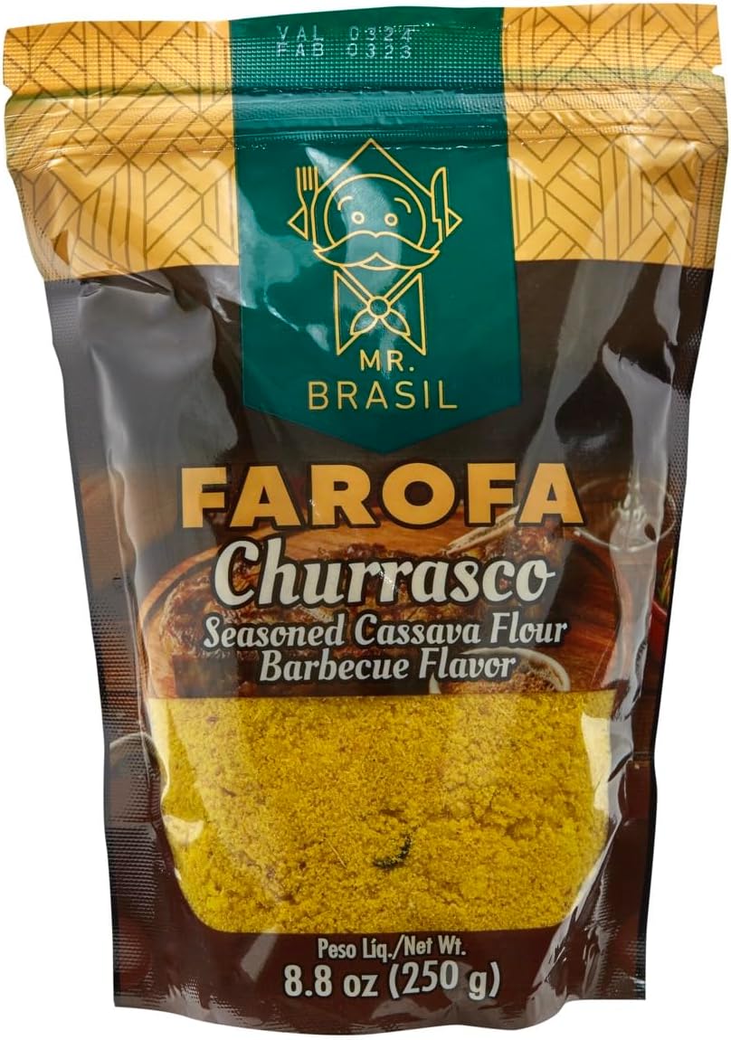 Amazon.com : Yoki - Seasoned Cassava Flour - 14 Oz - Farofa De Mandioca ...
