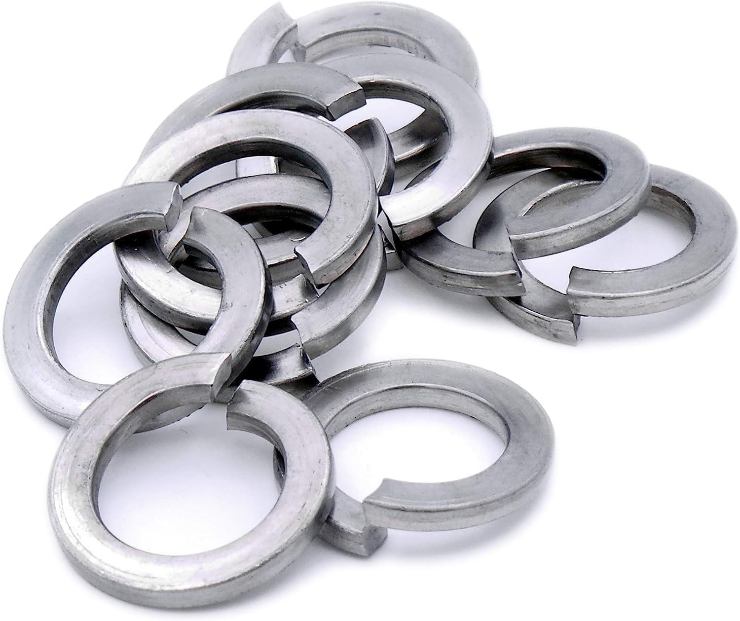 Amazon.com: 20pcs M8 (8mm) Rectangular Section Spring Lock Washer- A2 ...