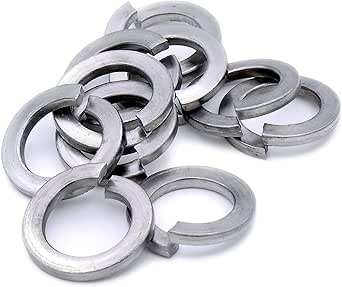 Amazon.com: 20pcs M8 (8mm) Rectangular Section Spring Lock Washer- A2 ...