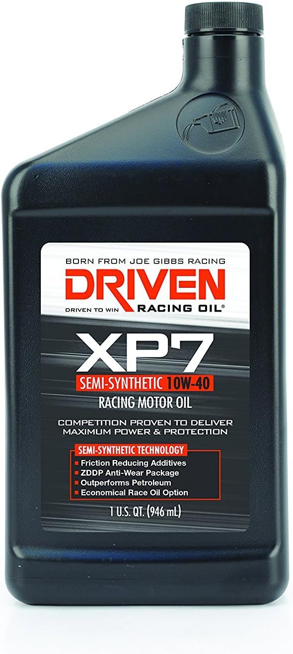 Amazon.com: Joe Gibbs Driven Racing Oil 01706 XP7 10W-40 Semi-Synthetic ...