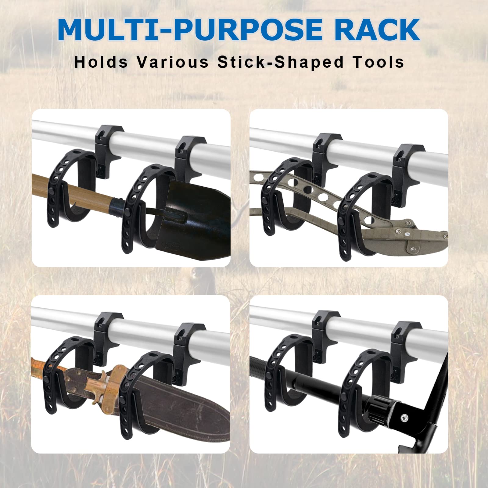 Snapklik.com : StarknightMT UTV Tool Holder, UTV Tool Mount Bow&Utility ...
