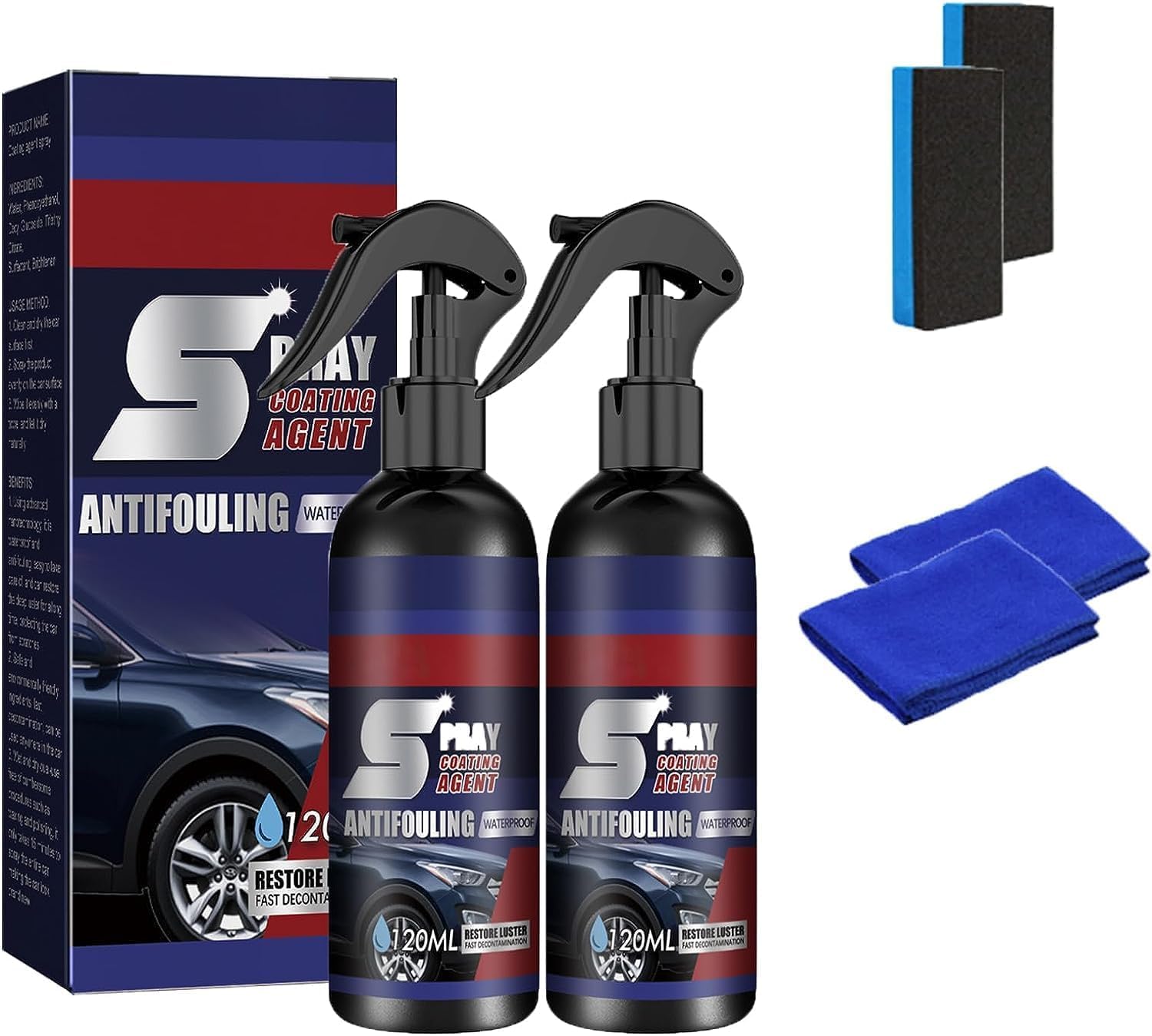 Amazon.com: Multi-Functional Coating Renewal Agent,3 in 1 High ...
