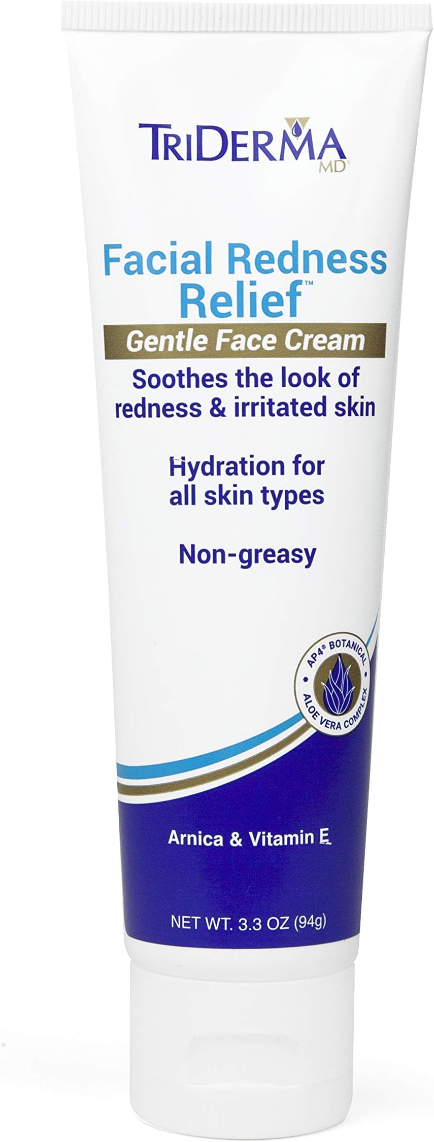 Amazon.com: TriDerma Facial Redness Relief Gentle Face Cream (3.3 ...