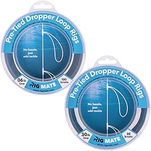 Amazon.com : Rig Mate Pre-Tied 6 lb & 30 lb Bundle - 1 ea. 6 lb & 30 lb ...