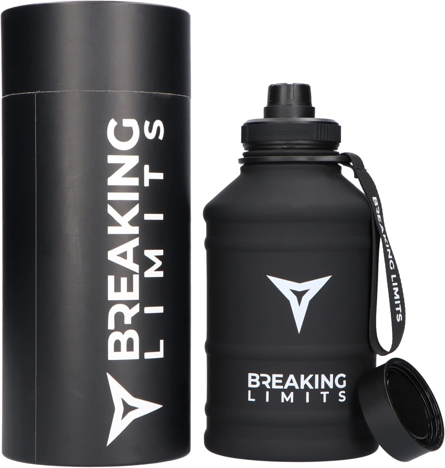 Amazon.com: BREAKING LIMITS 2.2L Gym Water Bottles for Men - Botella de ...