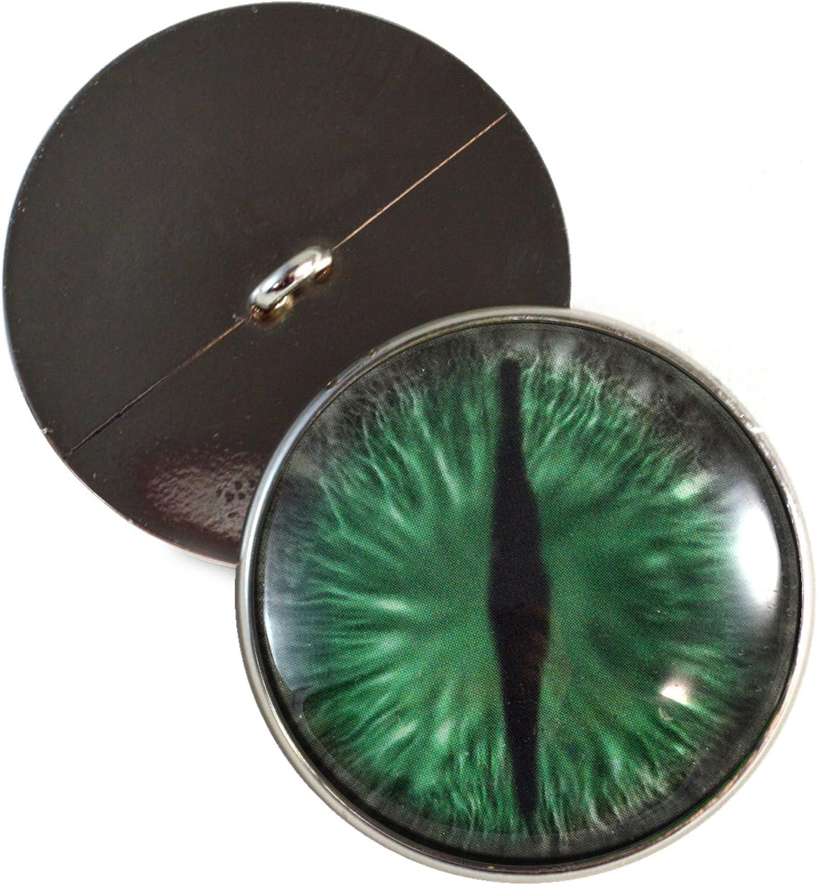 Amazon.com: Green and Gray Sew On Realistic Glass Eyes 30mm Stuffed ...