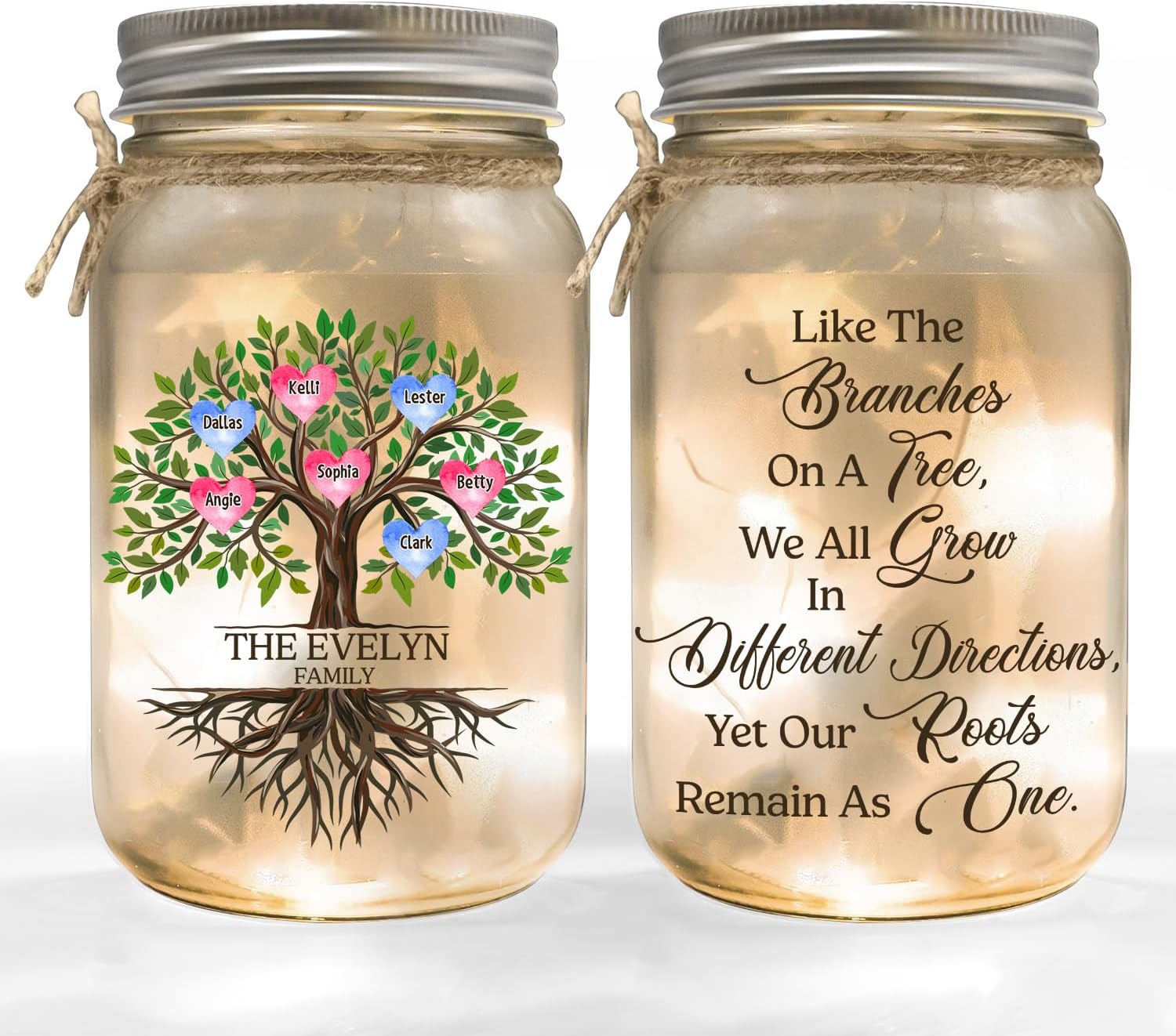 Amazon.com: CustomizeAF Gift For Mother's Day, Mason Jars For ...