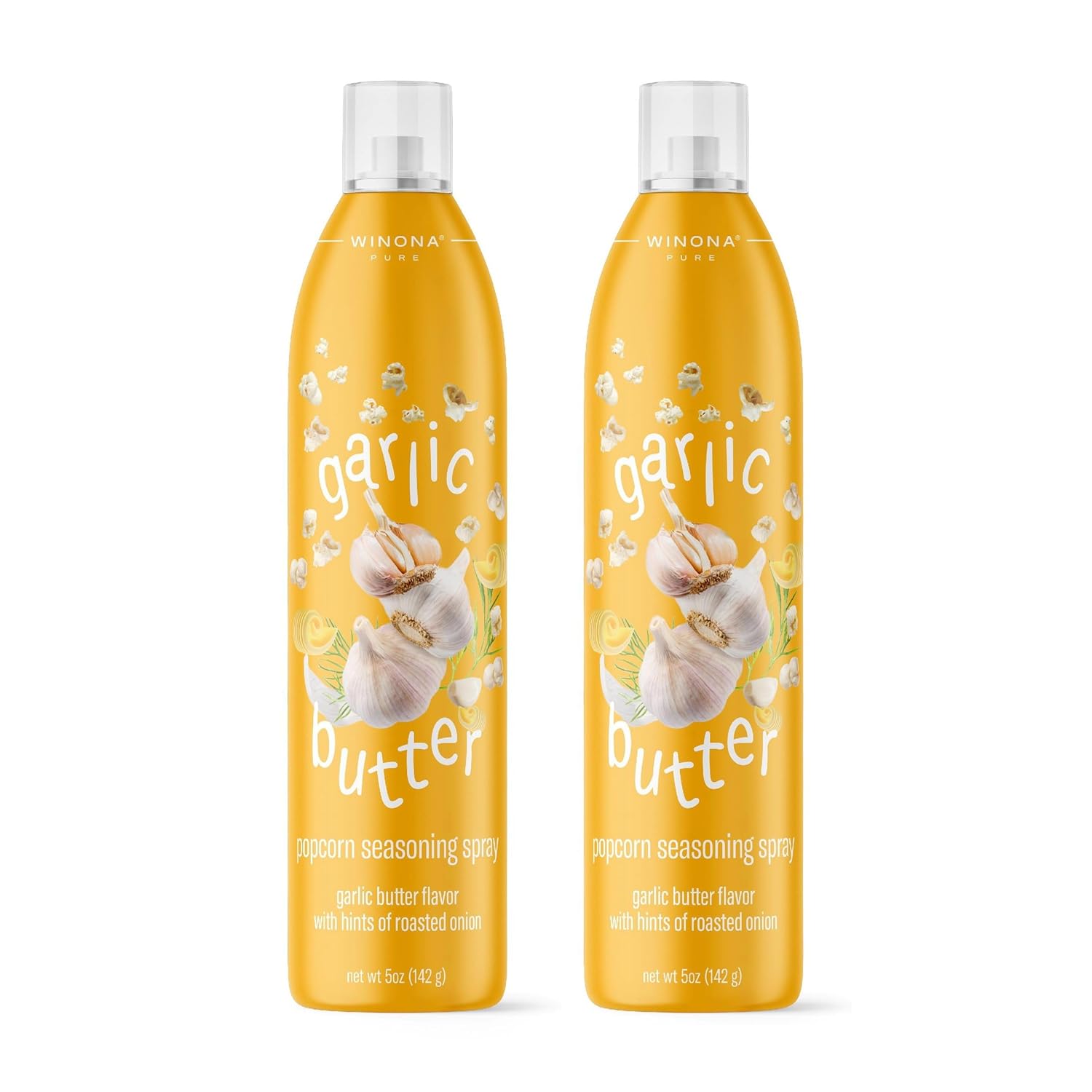 Amazon.com: Winona Pure Garlic Butter Seasoning Spray - For Popcorn ...