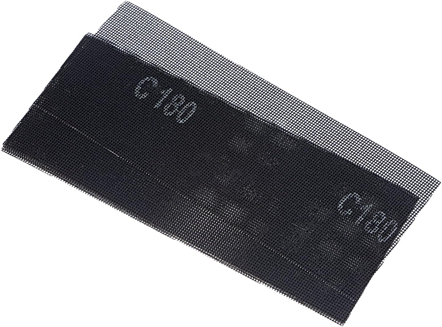 uxcell 5pcs Mesh Sanding Sheets 180 Grits 4-1/2-inch x 11-inch Mesh ...