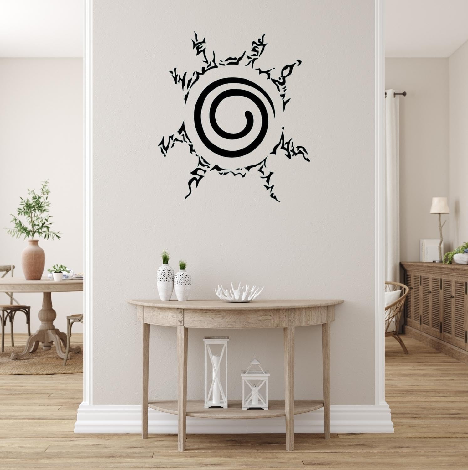 CVANU Naruto Vinyl Wall Decal Naruto Uzumaki Vinyl Sticker Anime Art ...