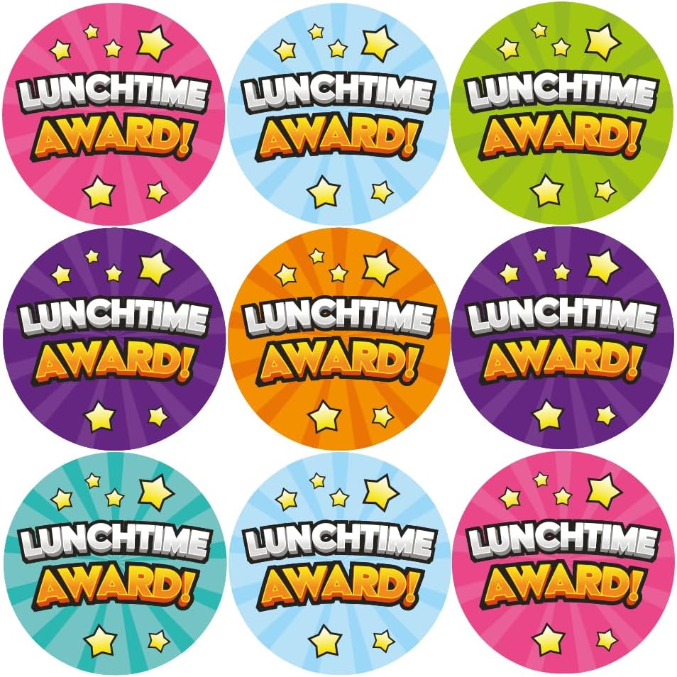 144 Clean Plate Award Stickers For Children, Teachers & Parents ...