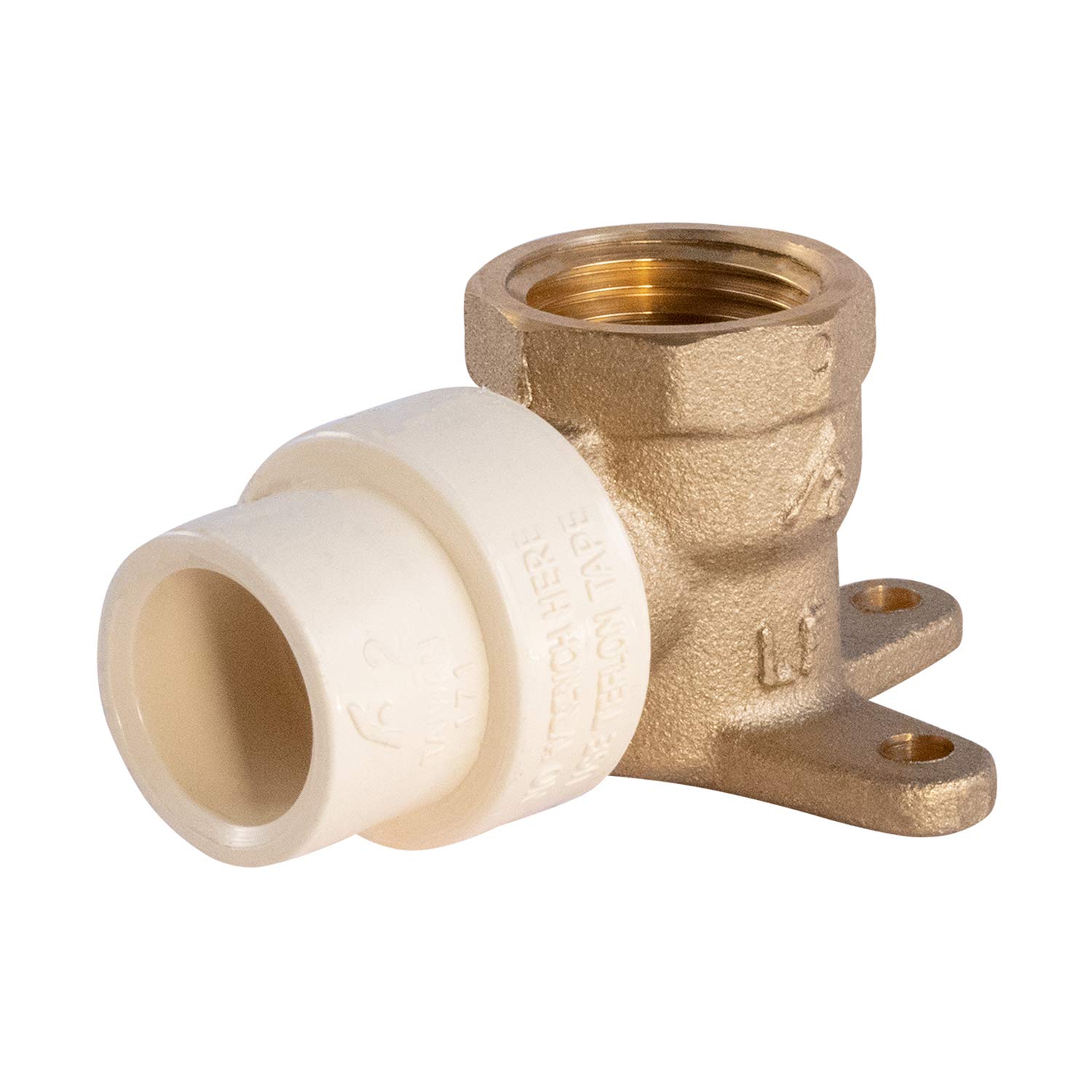 Buy Supply Giant CSDQE034 Female x CPVC Drop Ear Elbow Transition Pipe ...