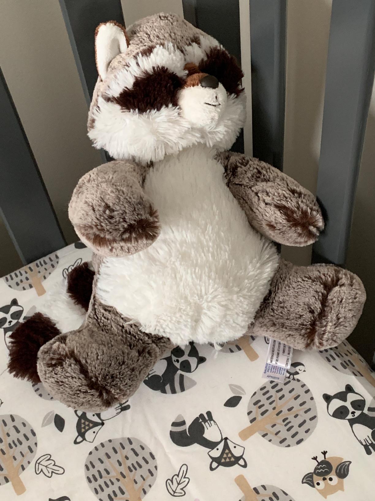 Amazon.com: Squirrel Products Cuddle Mates Raccoon Stuffed Animal Plush ...