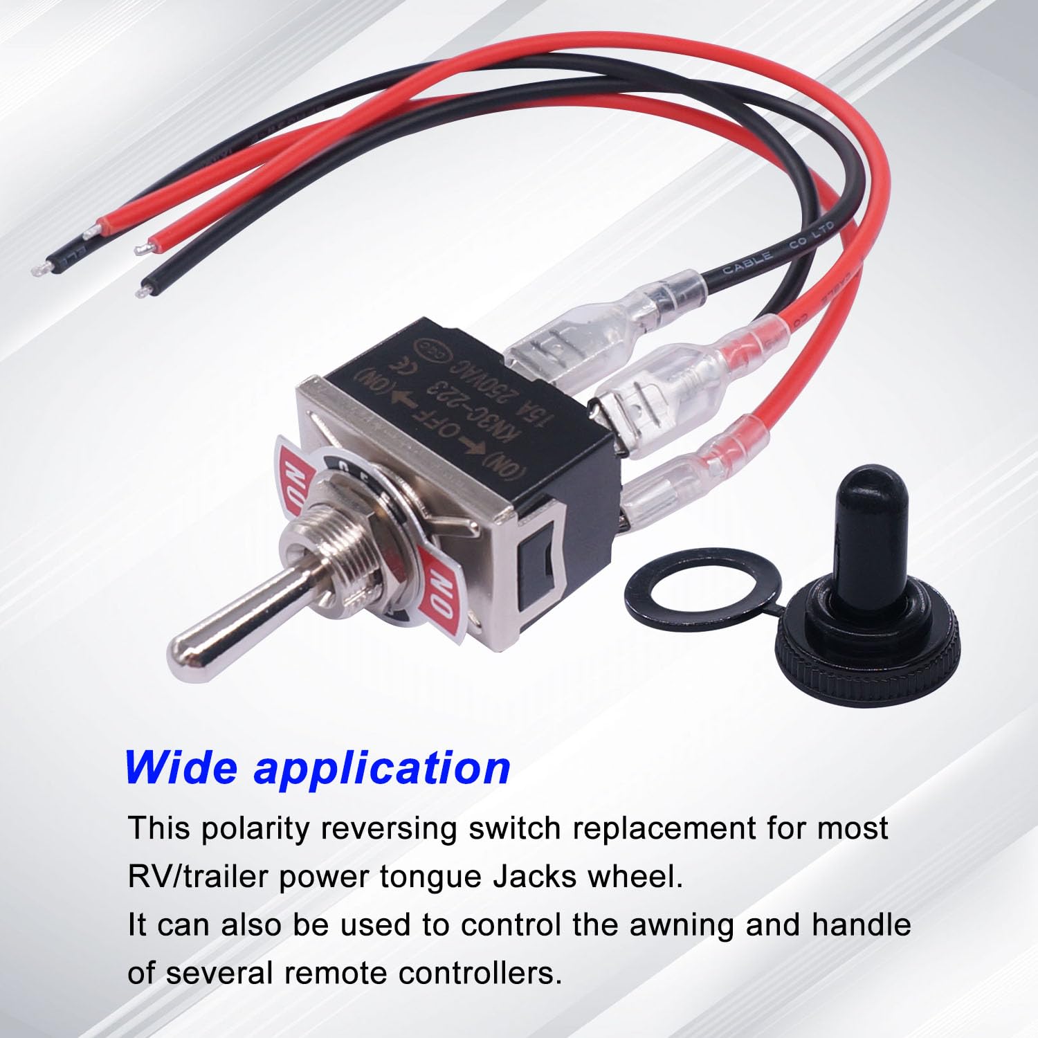 Snapklik.com : Weideer Momentary Reverse Polarity Switch 12V 30A Motor ...