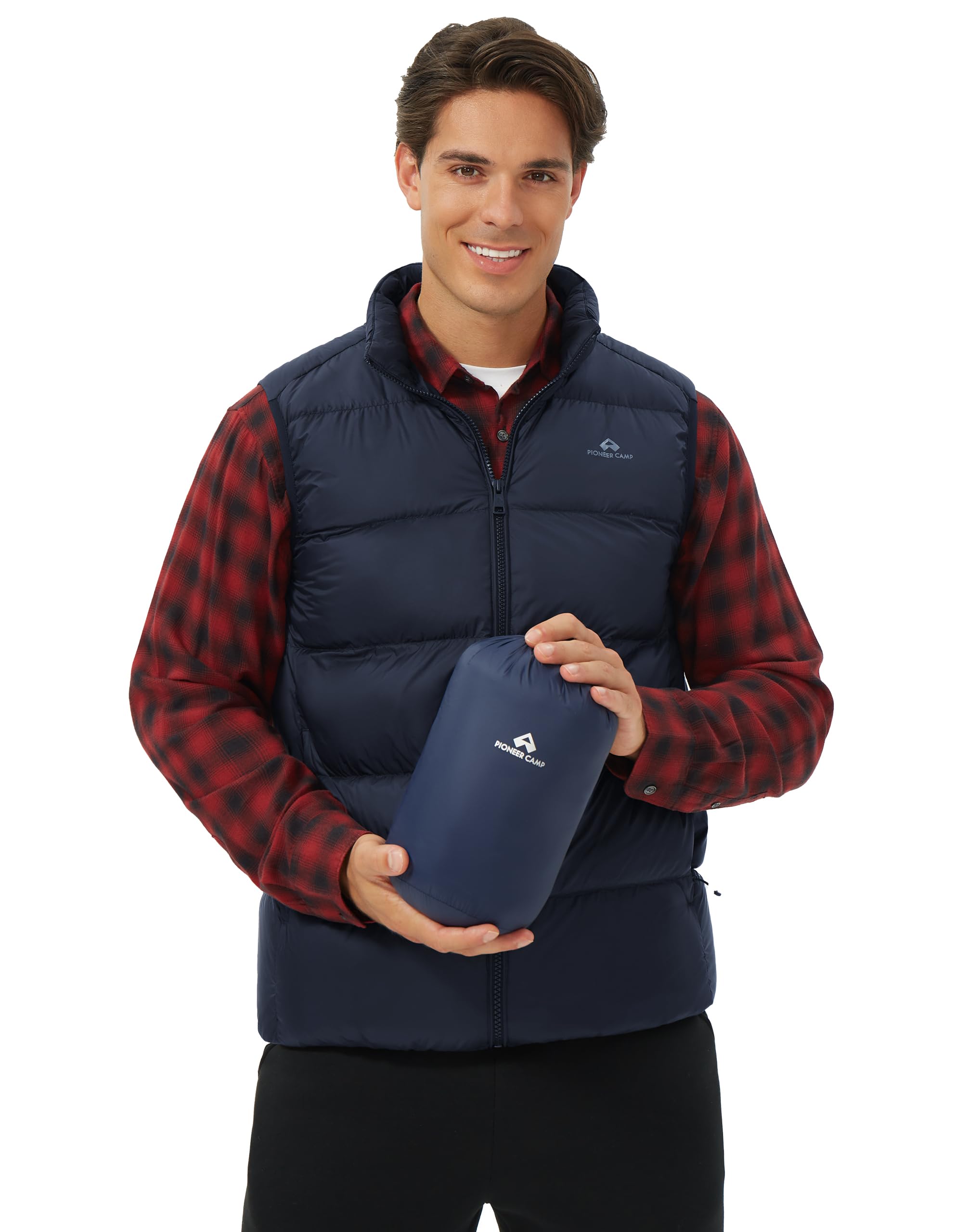 Snapklik.com : Mens Lightweight Down Vest Fill Power 700 Packable ...