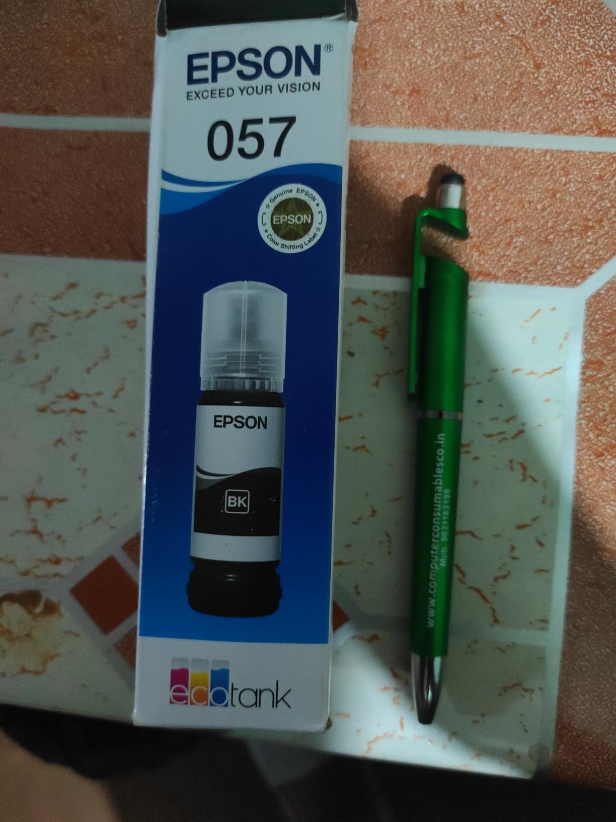 ITGlobal Epson EcoTank Orignal Black Ink Bottle 70ml (057) | Bundle 3in1 Multi-Function Mobile ...