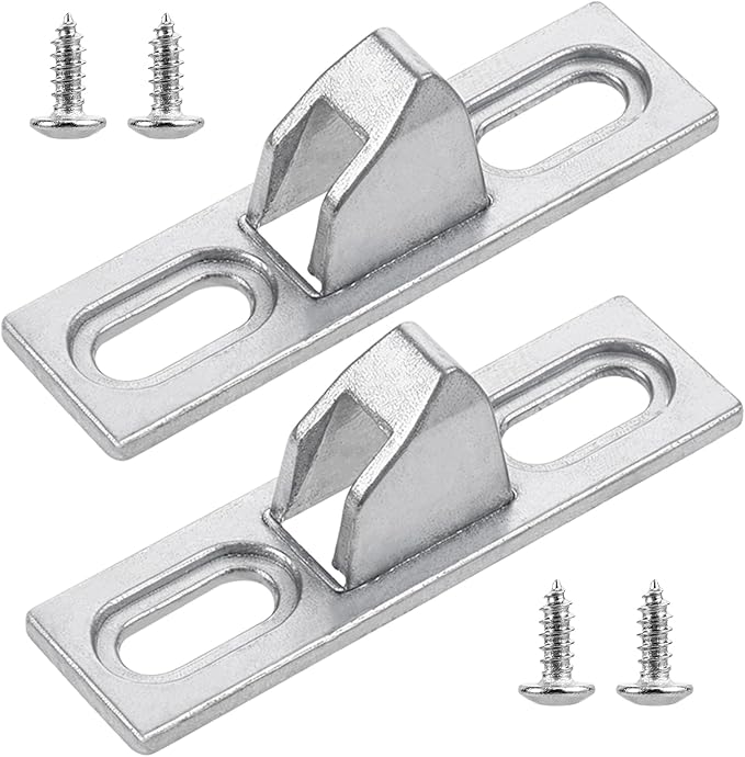 Amazon.com: 2 Pcs Sliding Door Keeper Sliding Glass Lock Retainer with ...