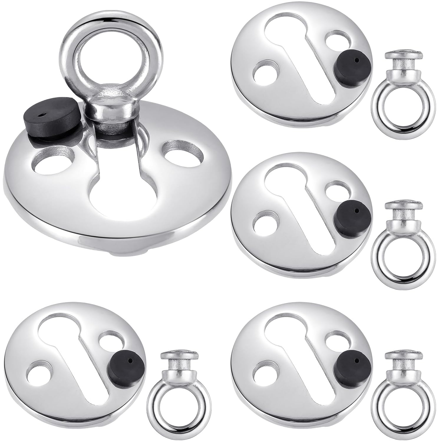 Amazon.com: Tandefio 4 Pairs Boat Lock Stainless Steel Boat Clips Boat ...
