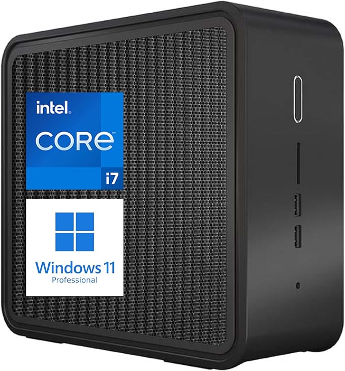 Amazon.com: Intel NUC Pro Kit Mini Desktop, Windows 11 Pro, Core i7 ...