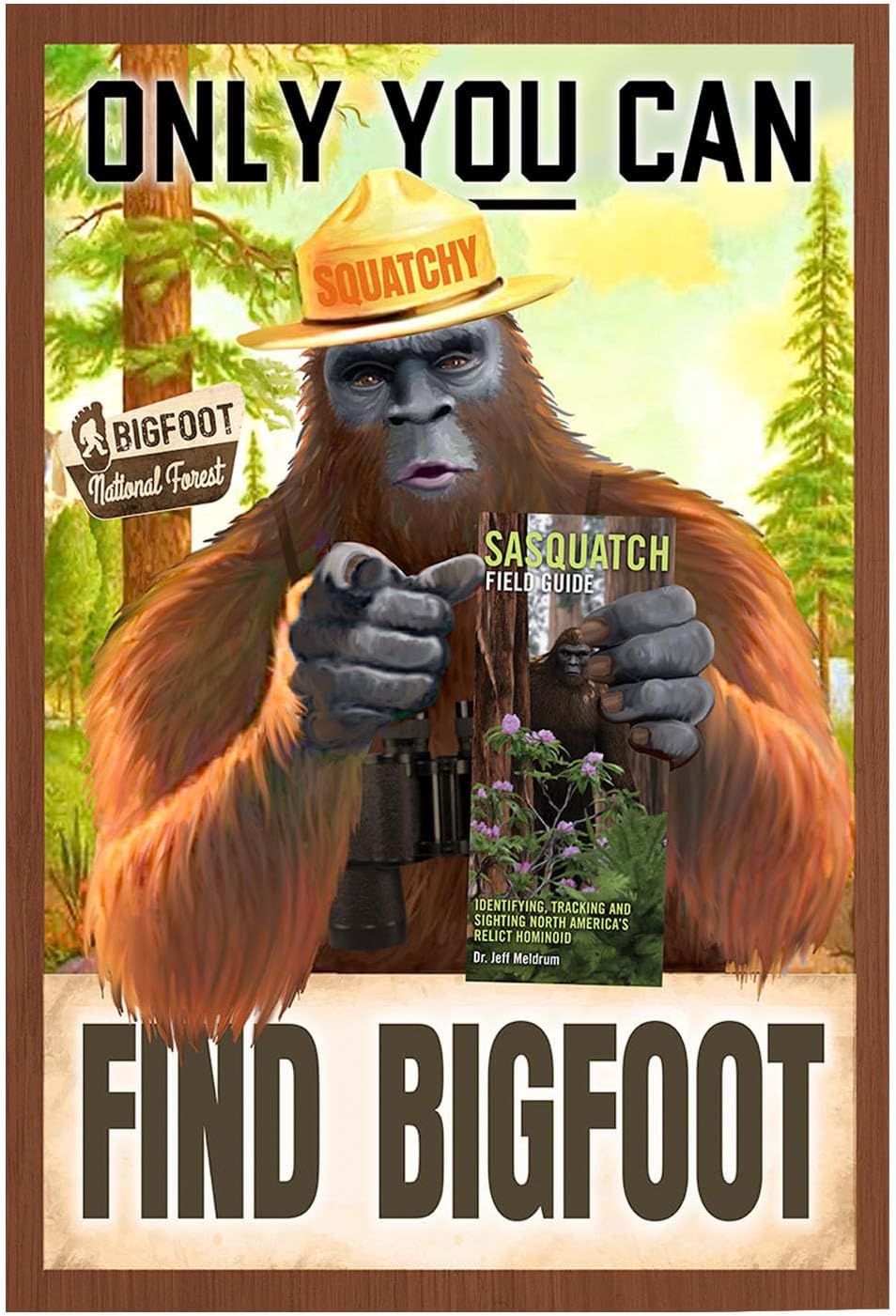 Amazon.com - SQUATCH METALWORKS Vinyl Sticker - Sasquatch Decal ...