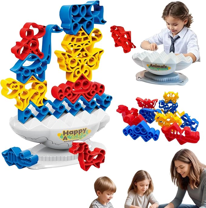 Amazon.com: CHOWONE Animal Stacking Game Toy Set Balance Stacking ...