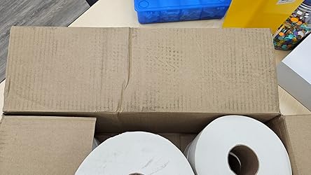 Tork Advanced 12024402 Mini Jumbo Bath Tissue Roll, 2Ply, 7.36 Inch ...