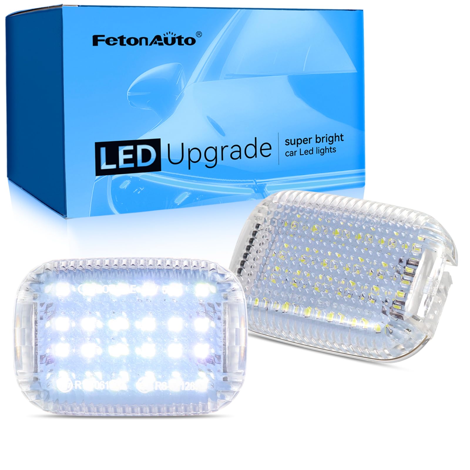 Amazon.com: FetonAuto LED Interior Cabin Courtesy Cargo Load Space Area ...