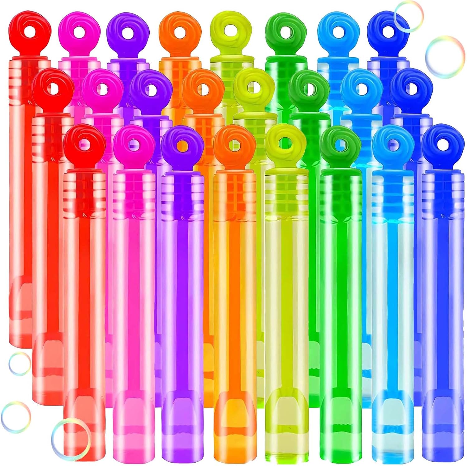 Kickidz Mini Pocket Bubbles Wands Toys Bulk 24 Pack - Bubbles Party ...