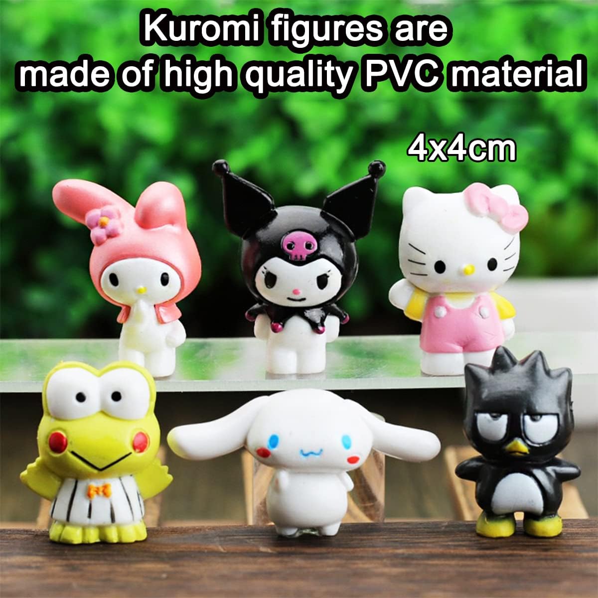 Kuromi Figures simyron Sanrio Action Figures PVC Model Cake Toppers ...