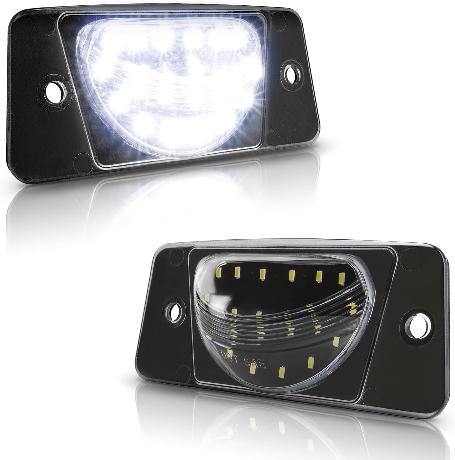 Amazon.com: NEIFILES LED License Plate Light for Chevy Trailblazer GMC ...