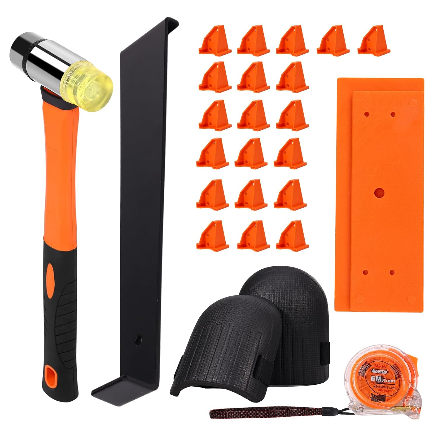 26 Pcs Wood Floor Installation Kit, Laminate Wood Flooring Tools with ...