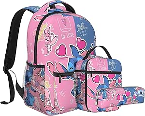 Amazon.com | Generic Children's Cartoon backpack Set 3pcs boys ...