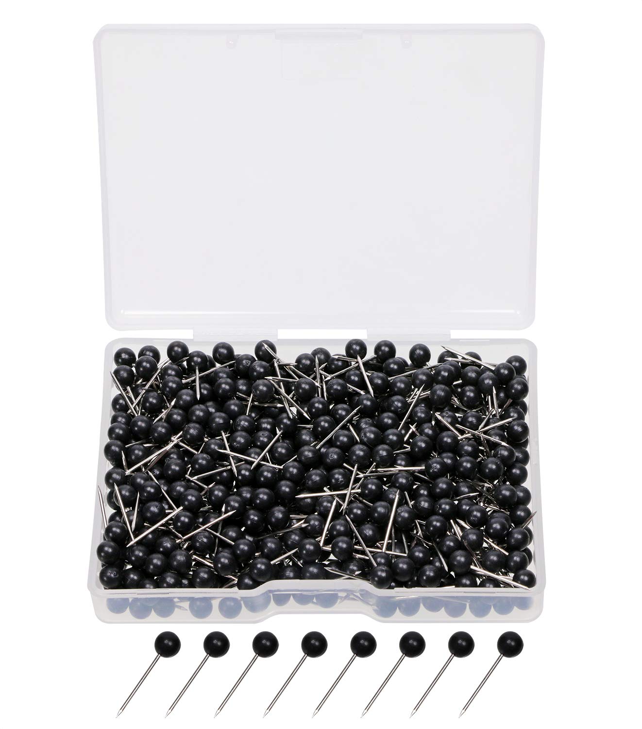 Amazon.com: Tupalizy 1/8 Inch Small Round Ball Head Decorative Push ...