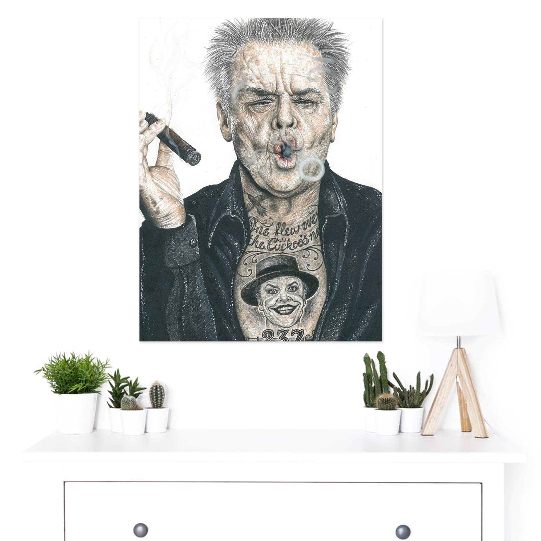 Jack Nicholson Tattoos