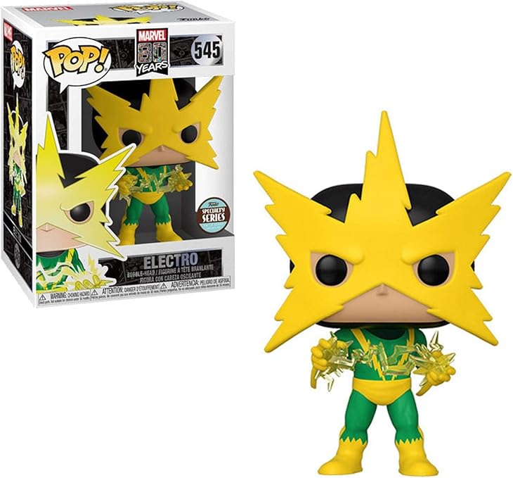Amazon.com: Pop! Marvel 80th- First Appearance- Electro (Specialty ...