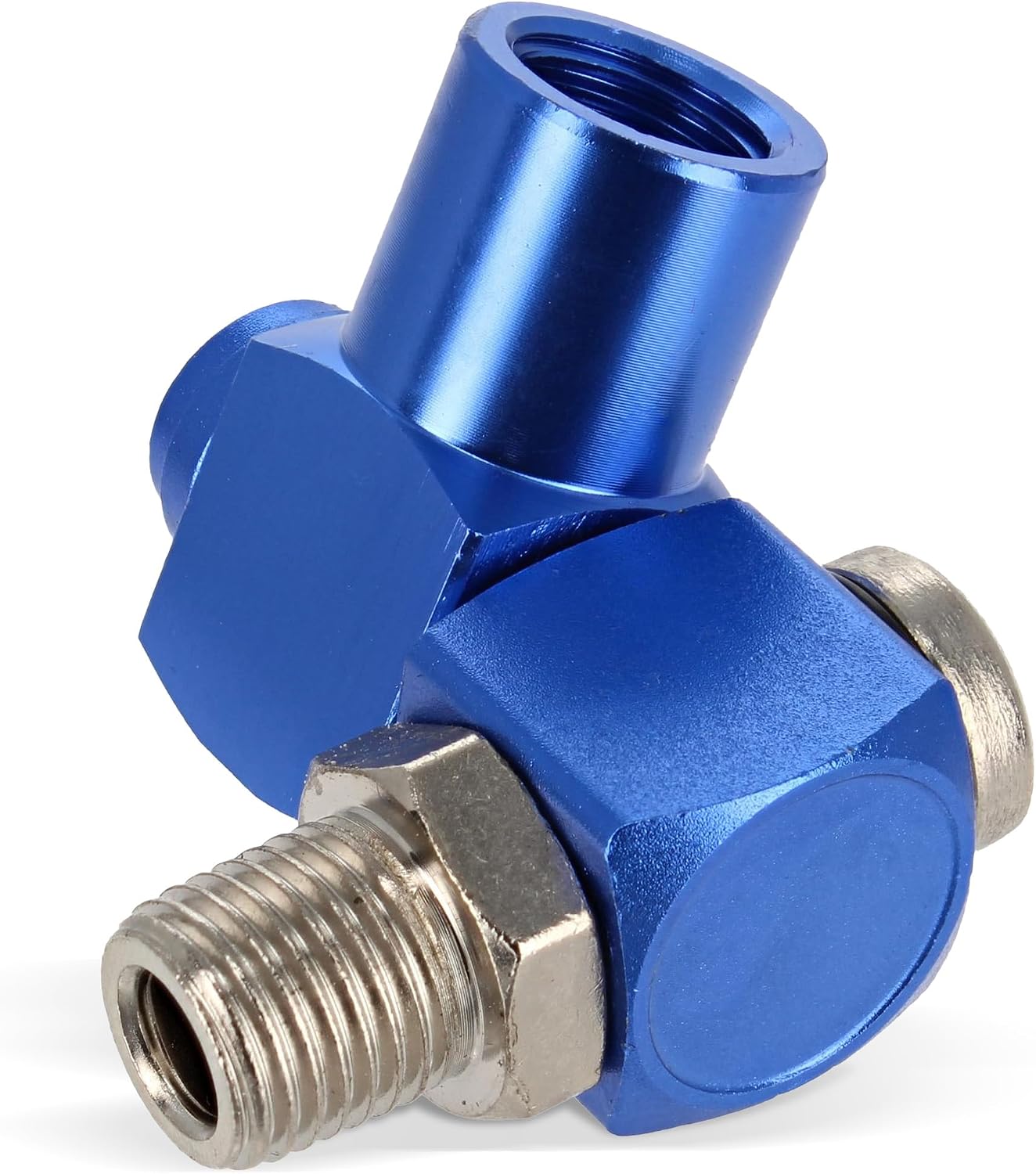 ABN 1/4in NPT 360 Degree Swivel Connector with Adjustable Tension ...