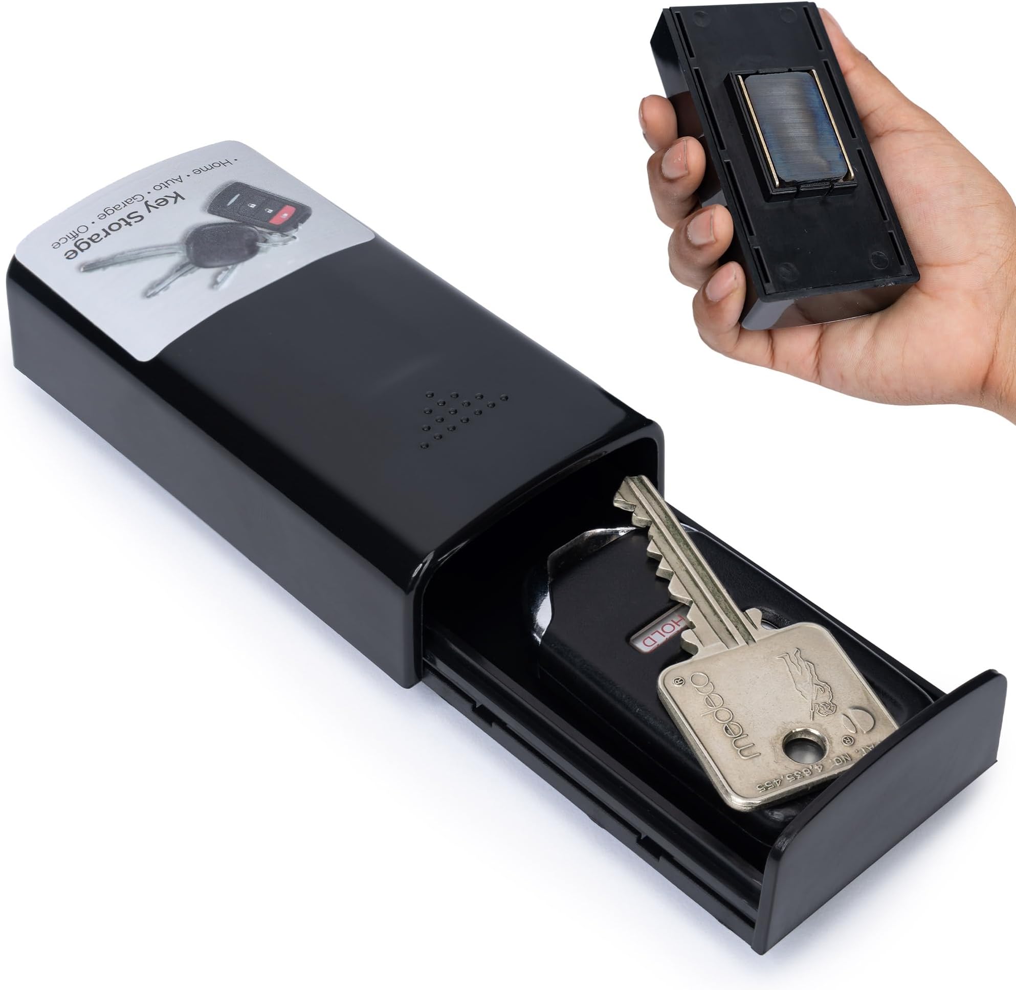 Amazon.com: Lucky Line Jumbo Plus Magnetic Key Hider, Case Holder for ...