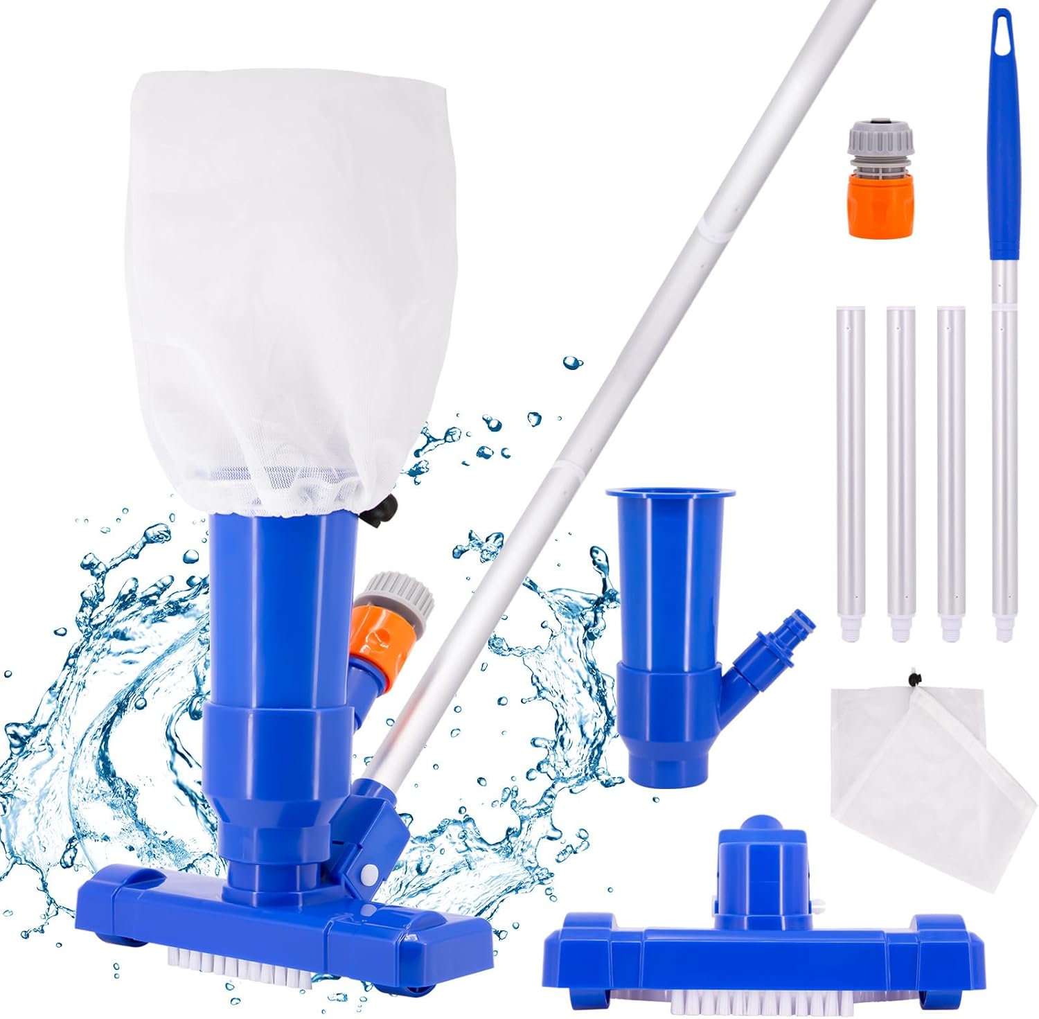 Swimming Pool Vacuum accessories Portable jet tub cleaner removable ...