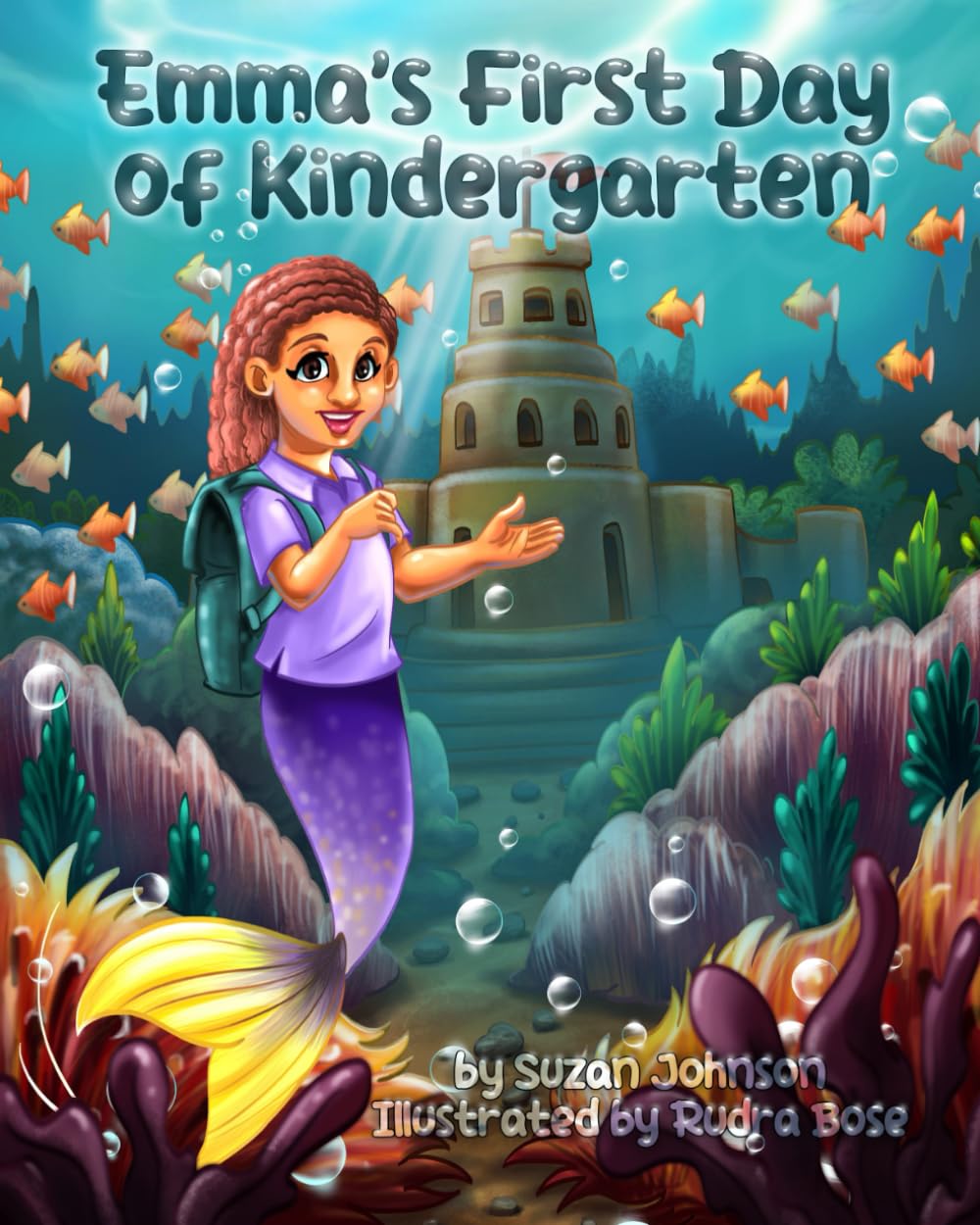 Emma's First Day of Kindergarten: Johnson, Suzan: 9781947082366: Amazon ...