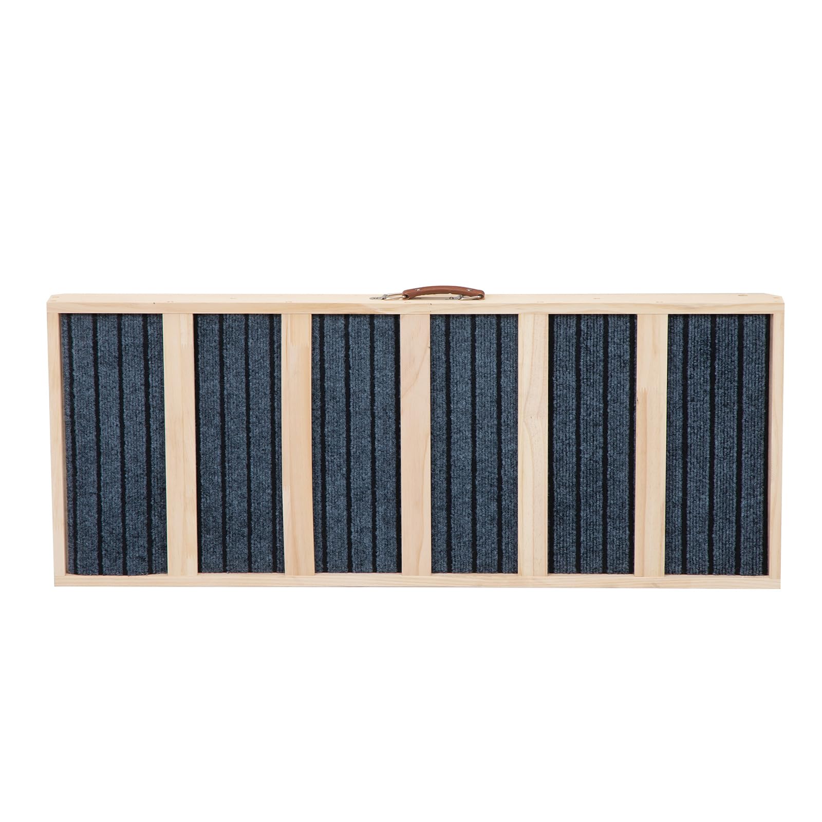 Tidyard 39" Long Wooden Pet Ramp, Folding Dog Cat Ramp with Height ...