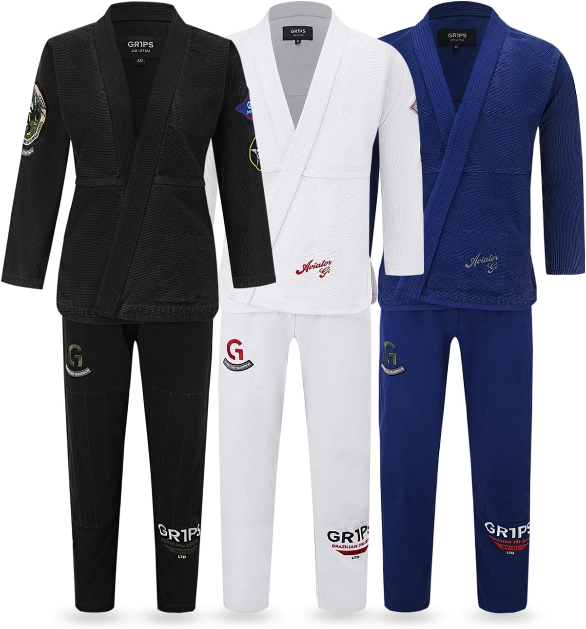 Ultra Light IBJJF Jiu Jitsu Gi Suit Sets for Men, Perfect for Judo, BJJ ...