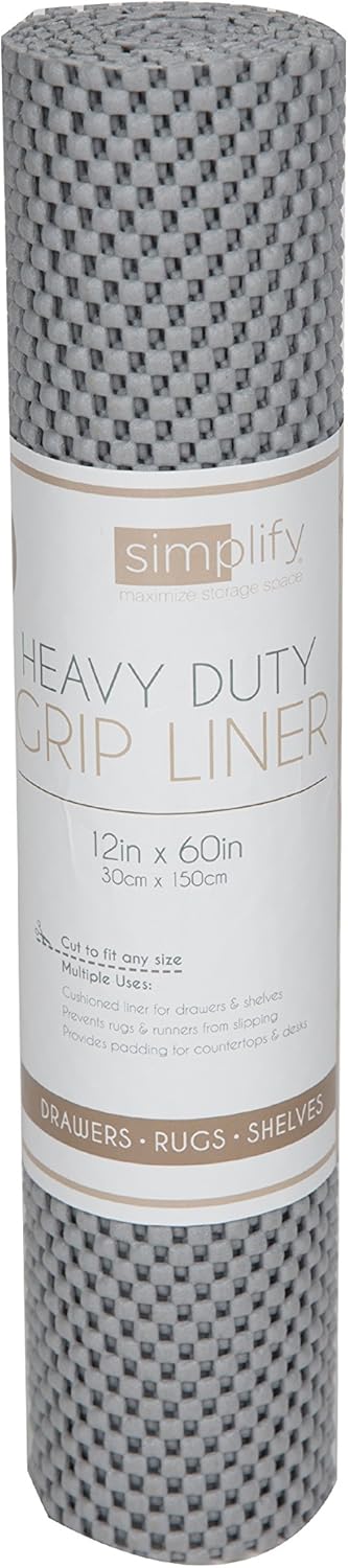 Amazon.com - Simplify Grip Liner-Heavy Duty-Non-Adhesive Shelf Liner ...
