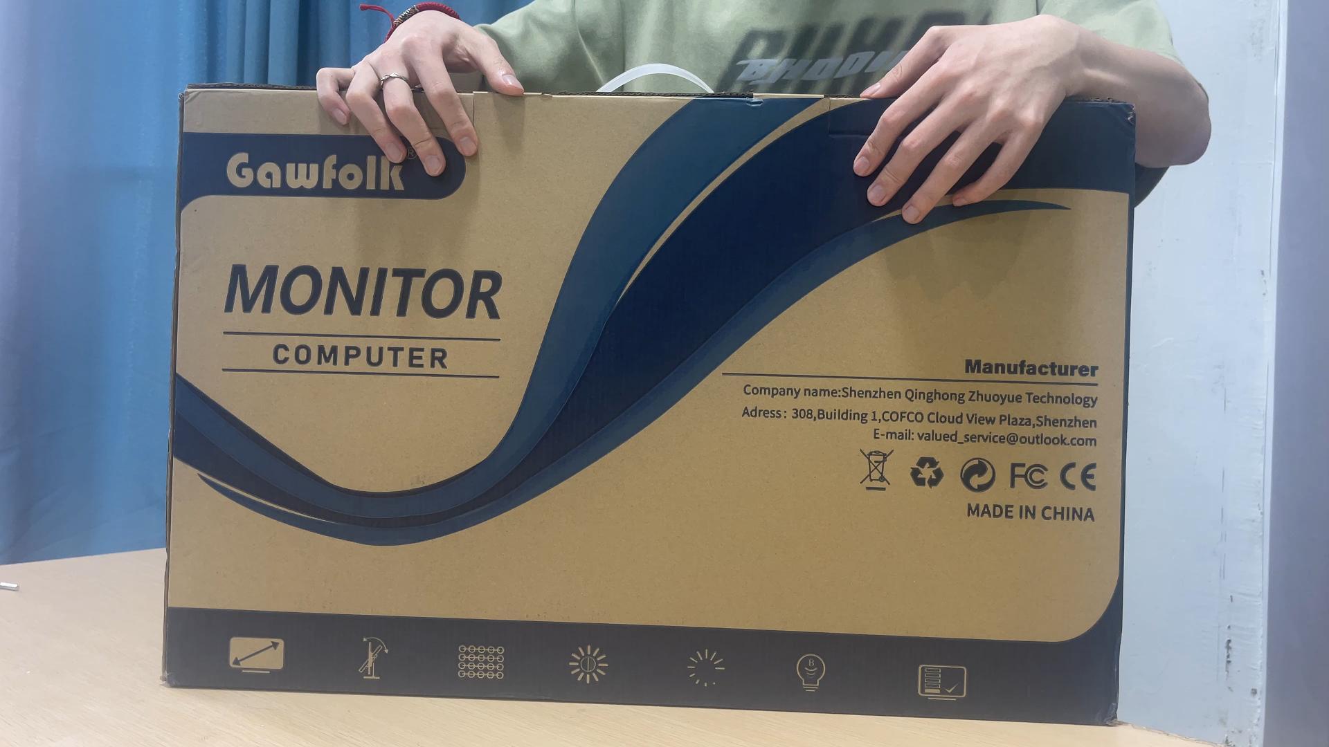 Watch Unpacking and Installation Gawfolk Gaming Monitor 165hz on Amazon ...