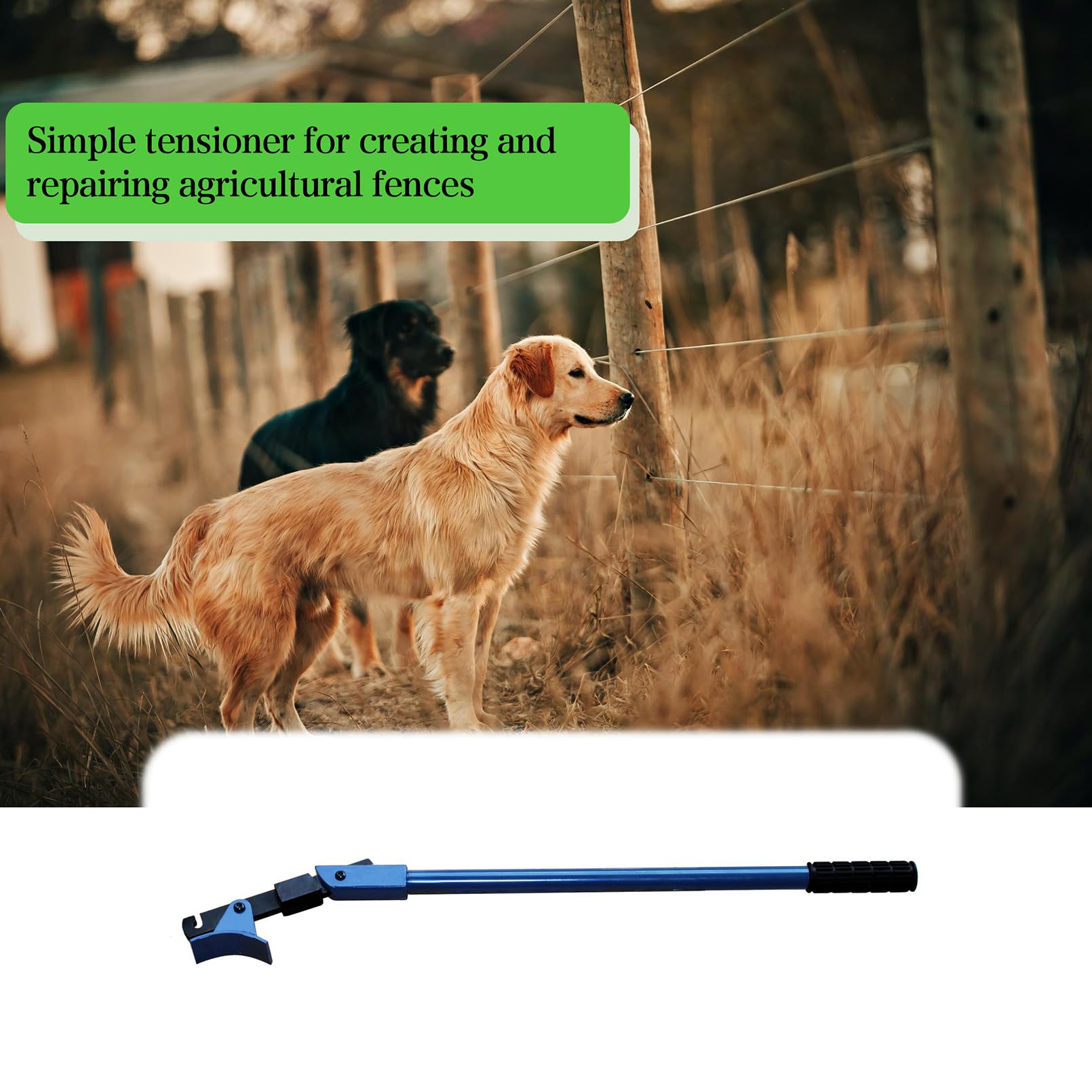 Snapklik.com : Fence Wire Tensioning Tool, Fence Wire Stretcher, Easy ...