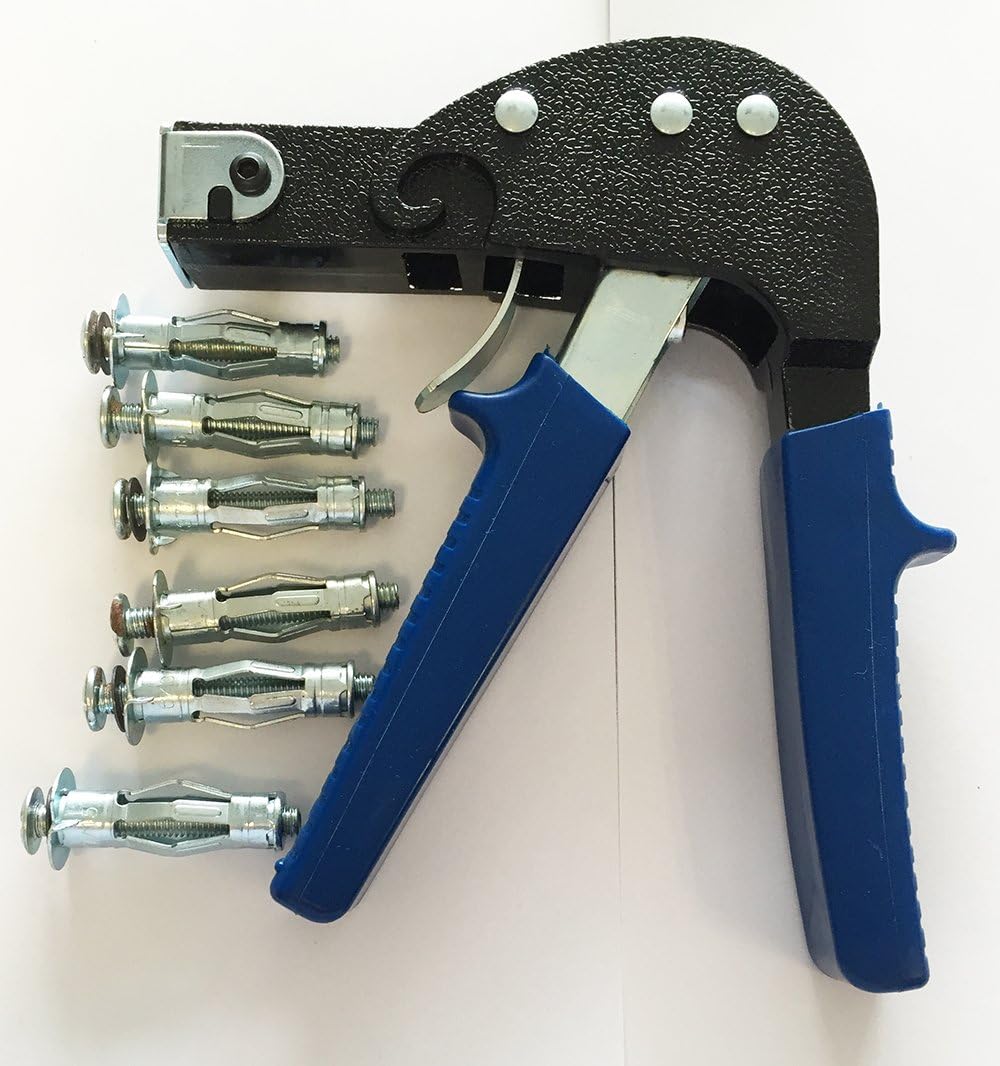 Heavy Duty Plasterboard Fixings for Flat TV Brackets - Includes Tool ...